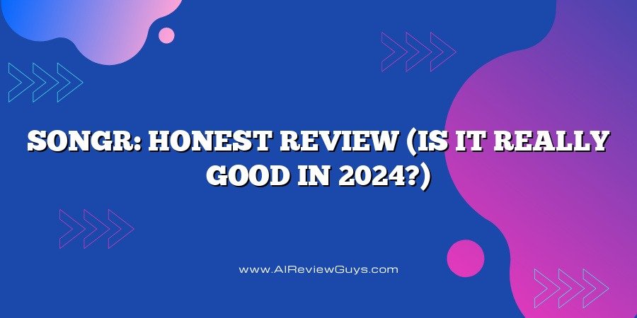 SongR: Honest Review (Is it really good?) | AI Review Guys