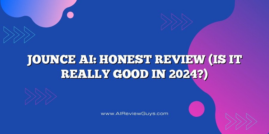 Jounce AI: Honest Review (Is it really useful?) | AI Review Guys